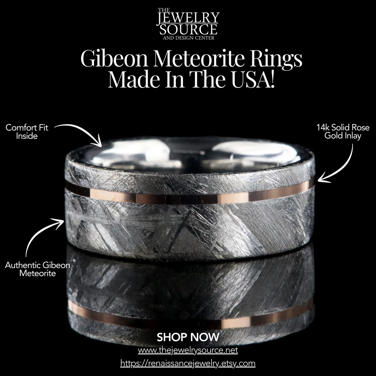 Why This Gibeon Meteorite Ring Is a True Original – The Jewelry Source